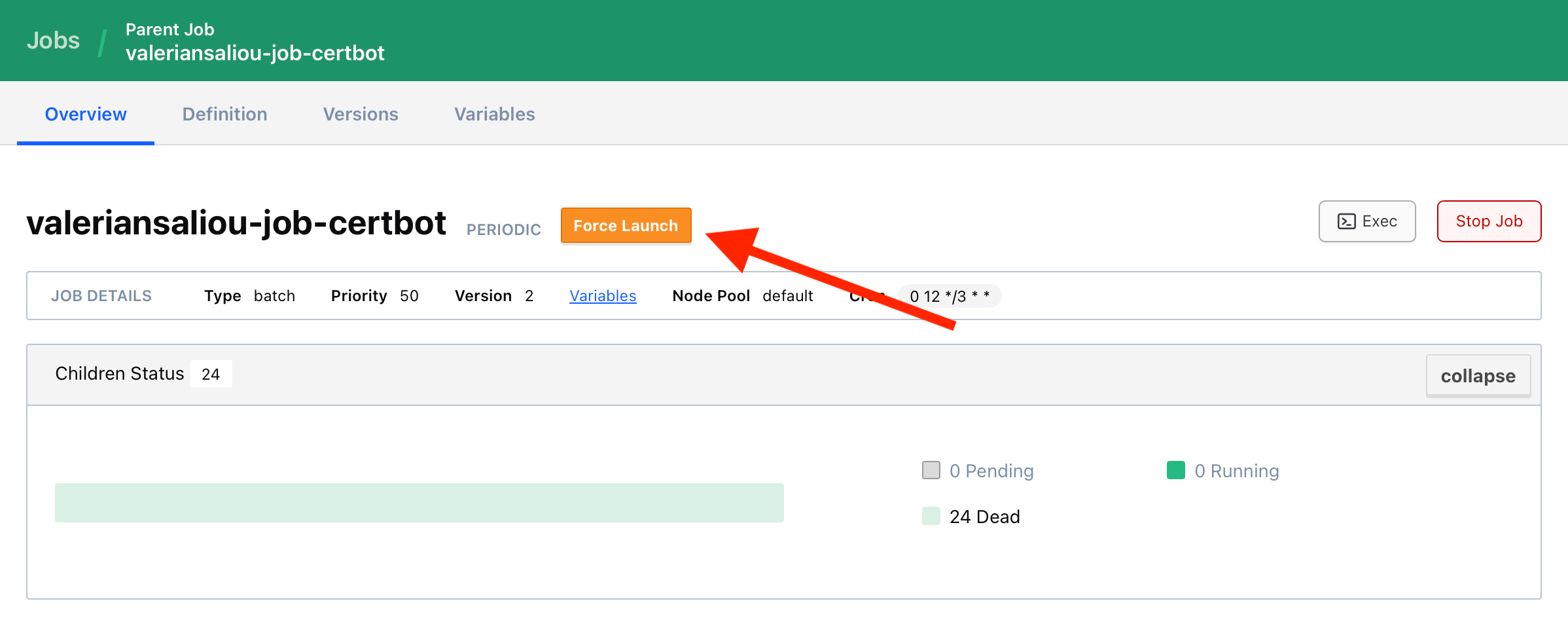 Generating SSL certificates in Nomad with Certbot
